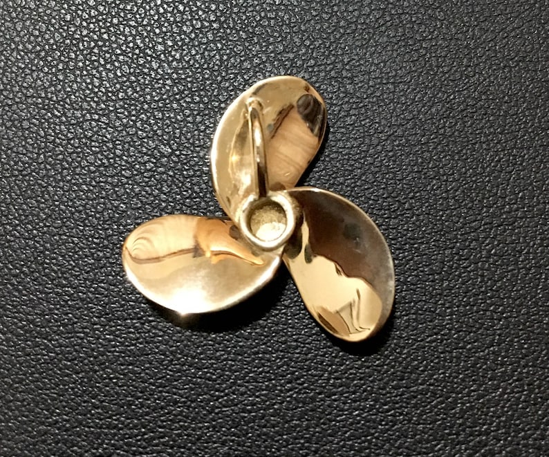 Handcrafted Boat Propeller Pendant, Nautical Maritime Charm - Etsy
