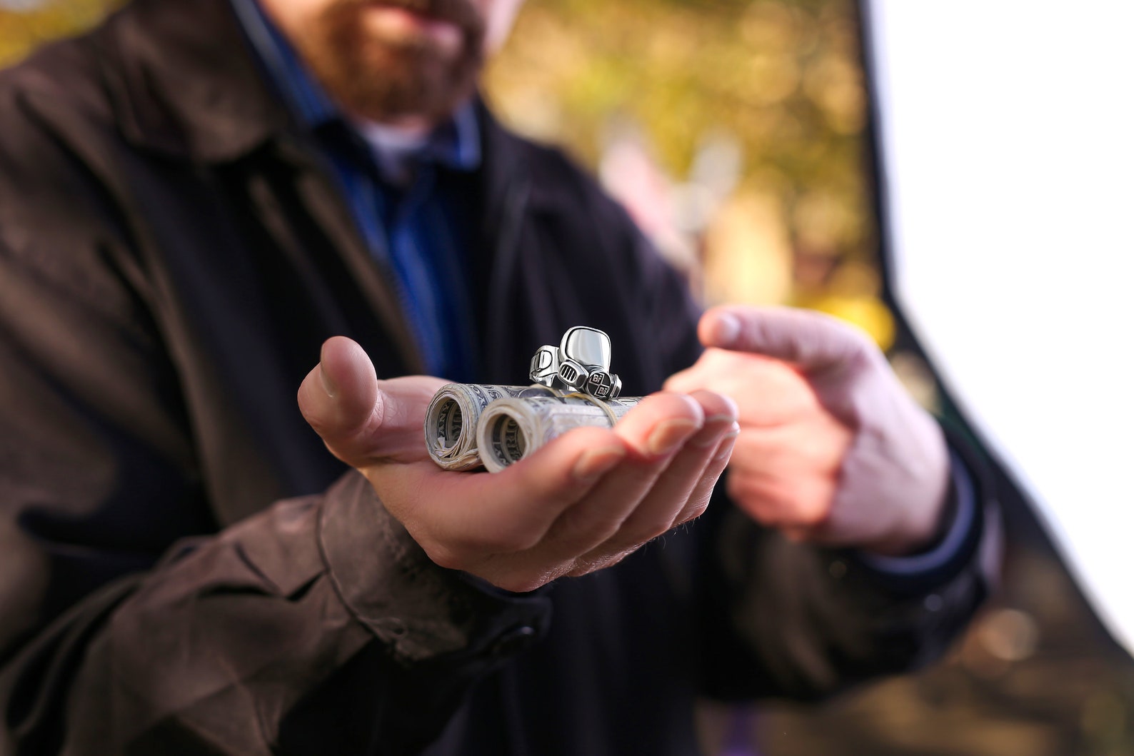 Hazmat Mask Ring Inspired by Breaking Bad Show, Walter White Ring ...