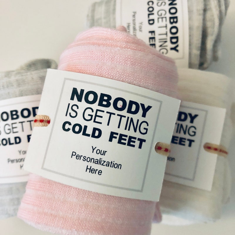 Cold Feet Wedding Socks - Etsy