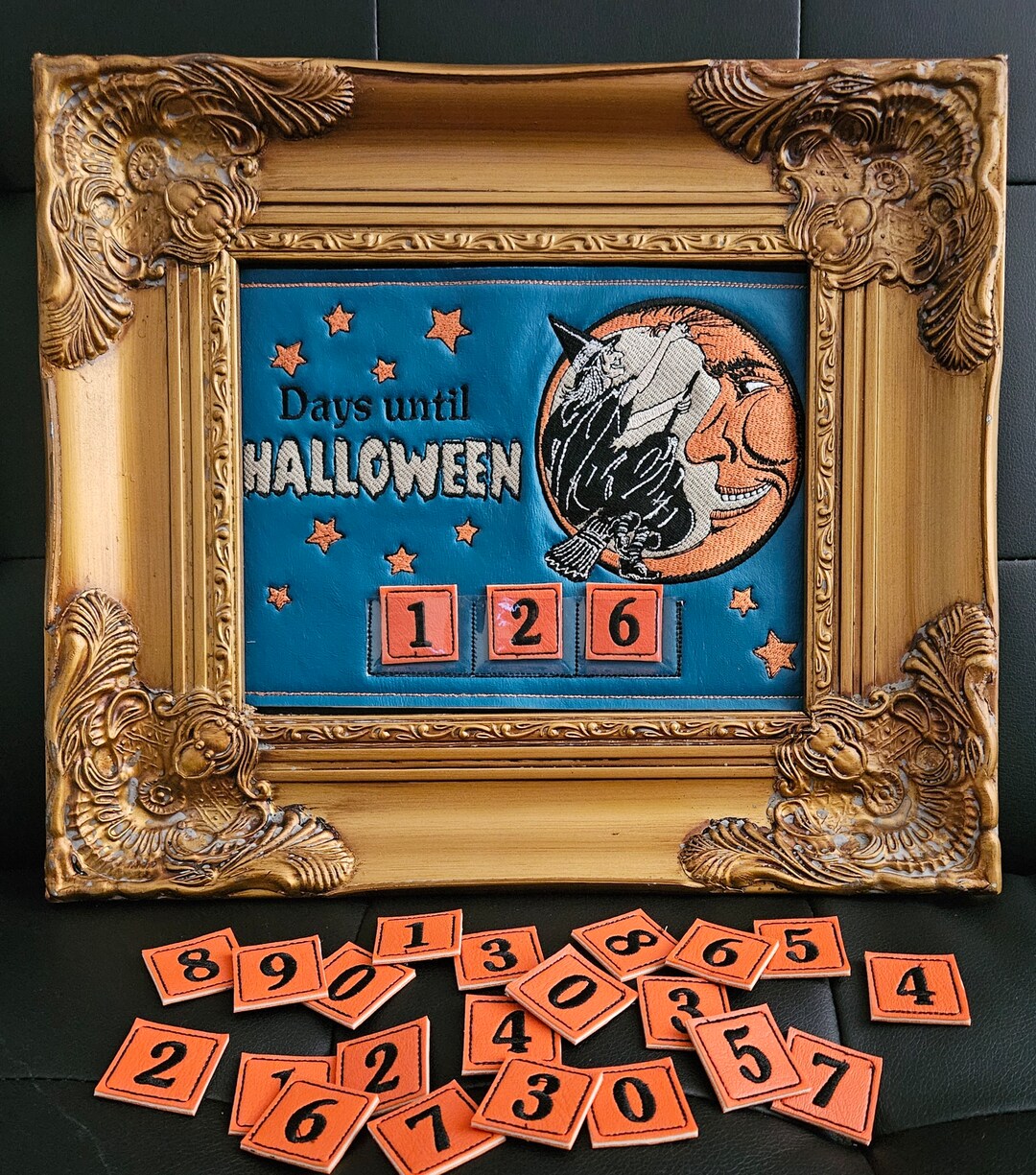Halloween Countdown Calendar, Halloween, Spooky, Gothic, Witch ...