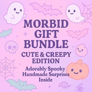 Morbid Gift Bundle, Handmade Spooky Decor & Gifts, Gothic, Horror ...