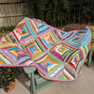 Scrappy Hounds Tooth Quilt, Wall Quilt, Lap Quilt - Etsy