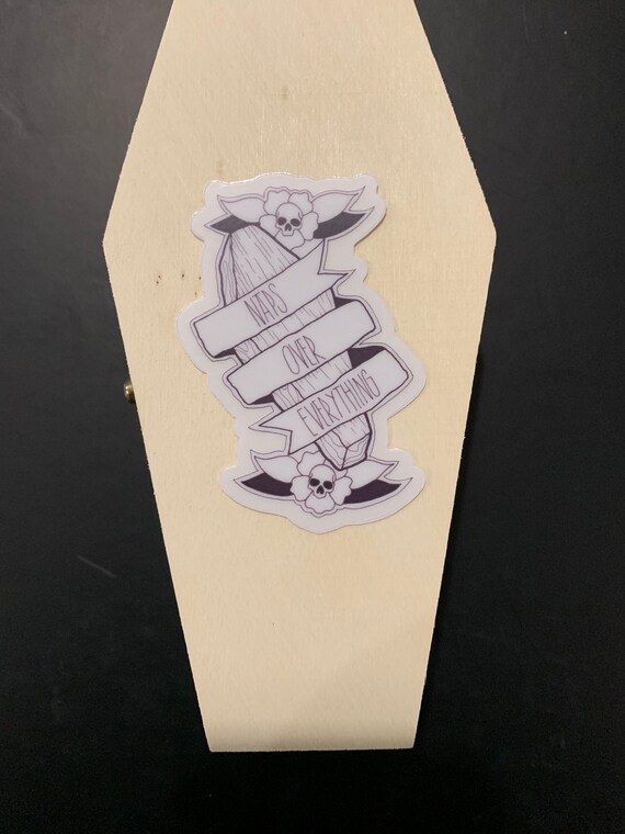 Naps over everything vinyl sticker/coffin sticker/nap | Etsy
