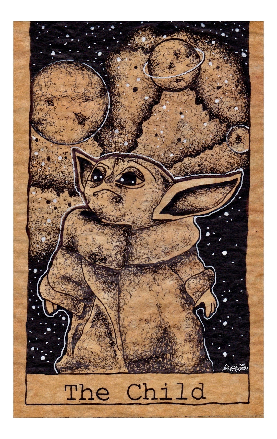 The Child Tarot Art Print - Etsy