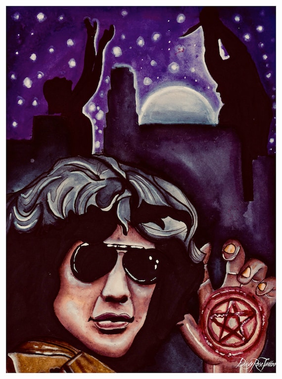 Richard Ramirez Original Art Print the Night Stalker Serial | Etsy