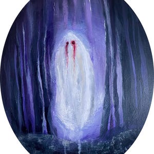 Wood Wraith Original Painting - Etsy