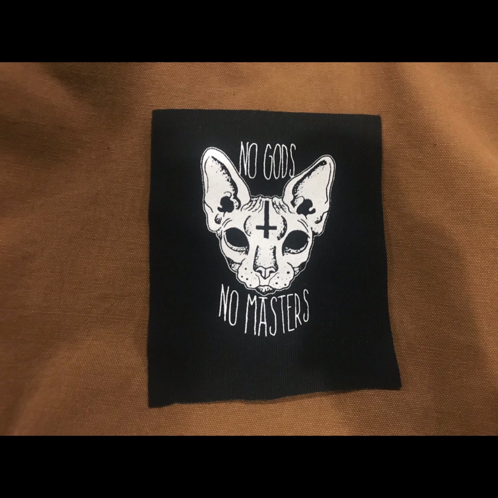 No Gods No Masters Patch No Idols Patch Cat Patch Sphinx - Etsy