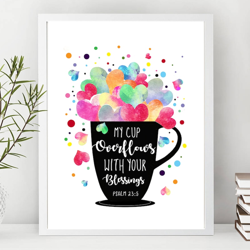 My Cup Overflows - Etsy