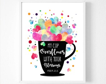 My Cup Overflows - Etsy