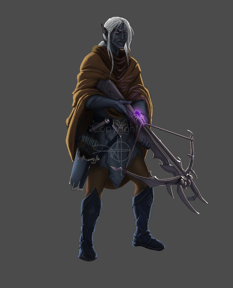 Custom RPG Character Full Body Illustration - Etsy