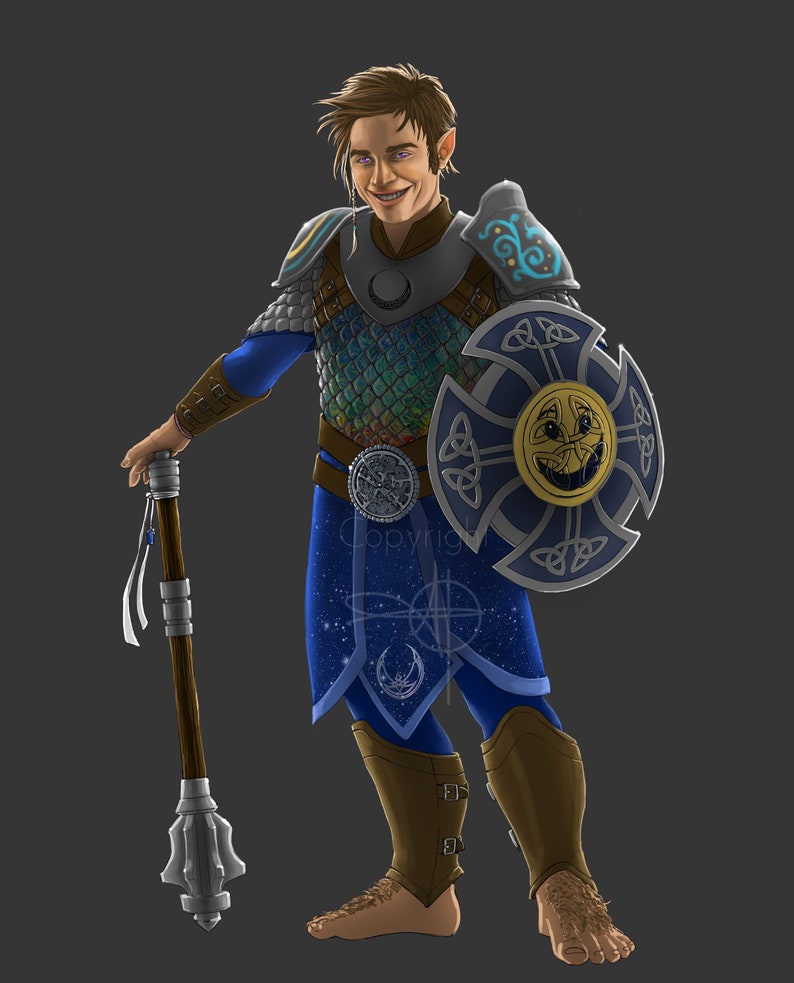 Custom RPG Character Full Body Illustration - Etsy