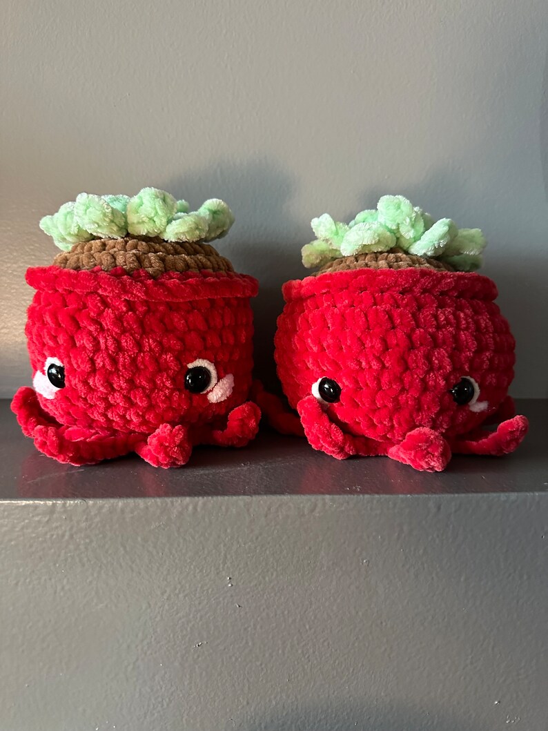 Octopus Planter Plushie - Etsy
