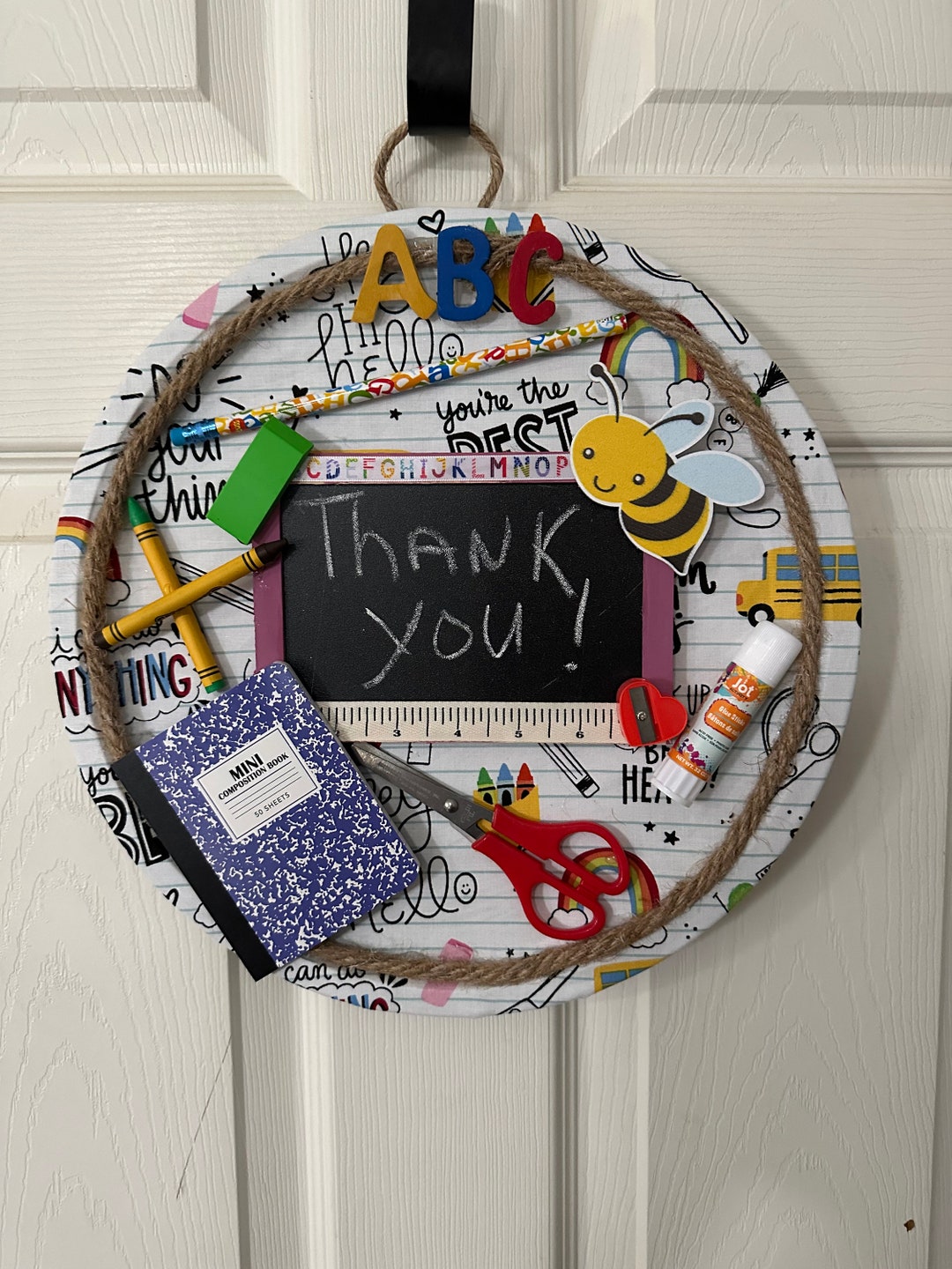 Teacher Appreciation Door Hanger - Etsy