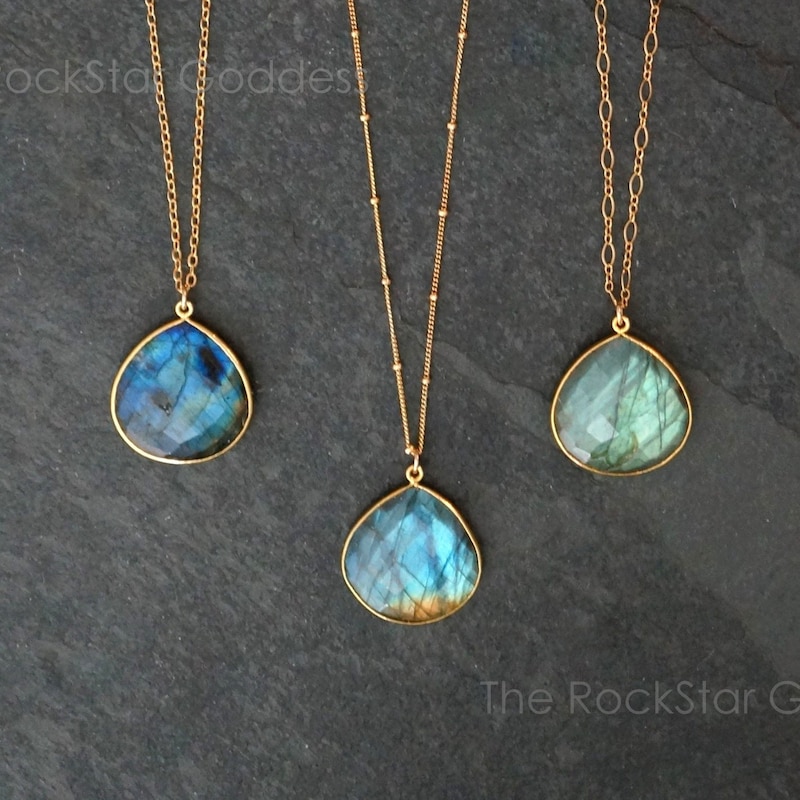 Labradorite Jewelry - Etsy
