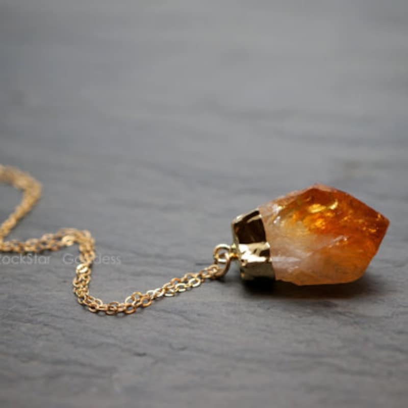 Citrine Jewelry - Etsy