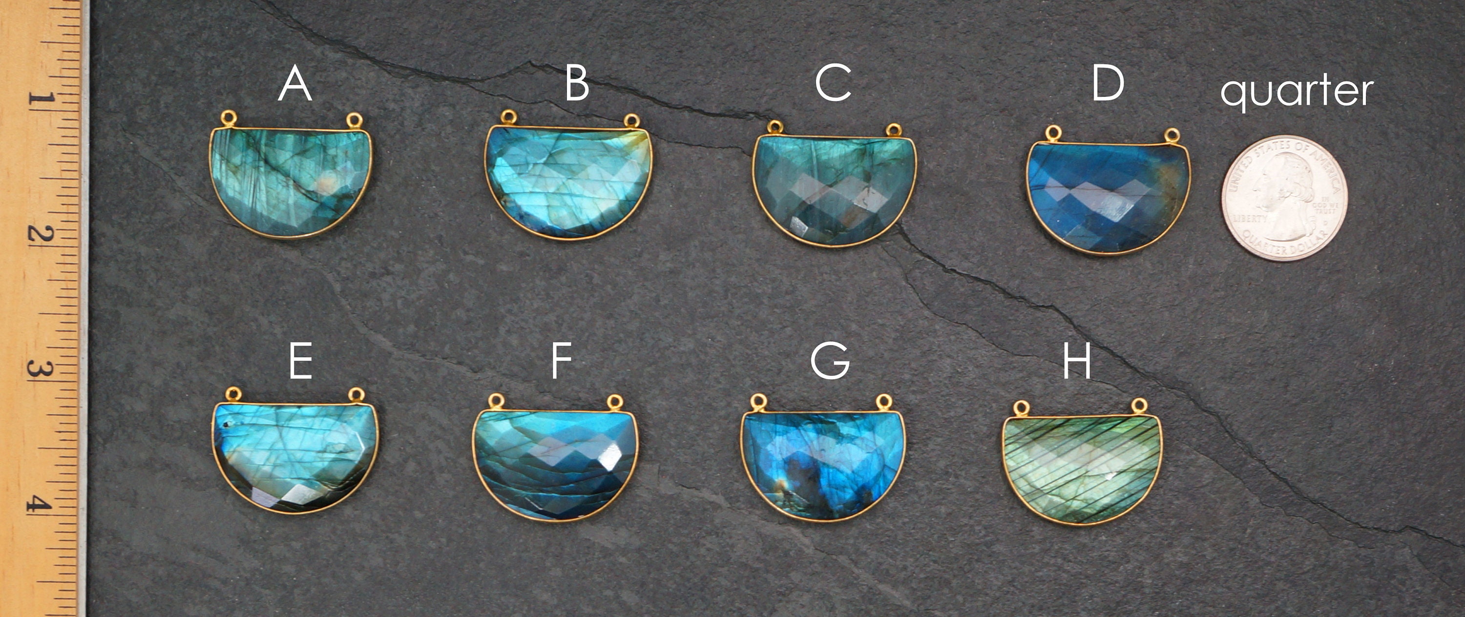 Gold Labradorite Necklace / Labradorite Necklace / Labradorite | Etsy