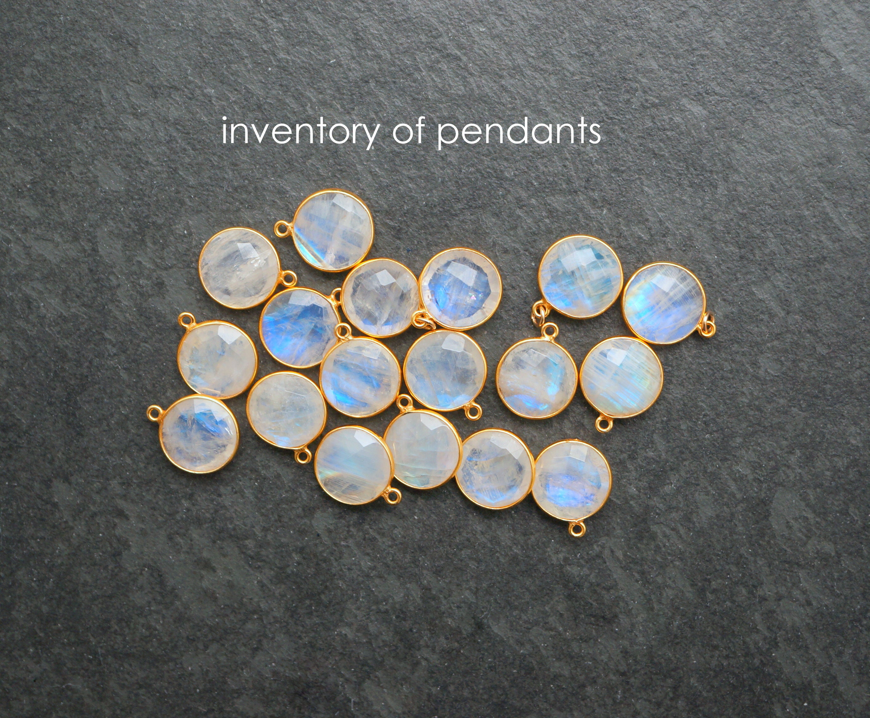 Moonstone Necklace, Gold Moonstone Necklace, Moonstone, Moonstone ...