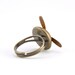 Steampunk Ring, Spinning Propeller Ring, Aviation Jewelry, Helicopter ...