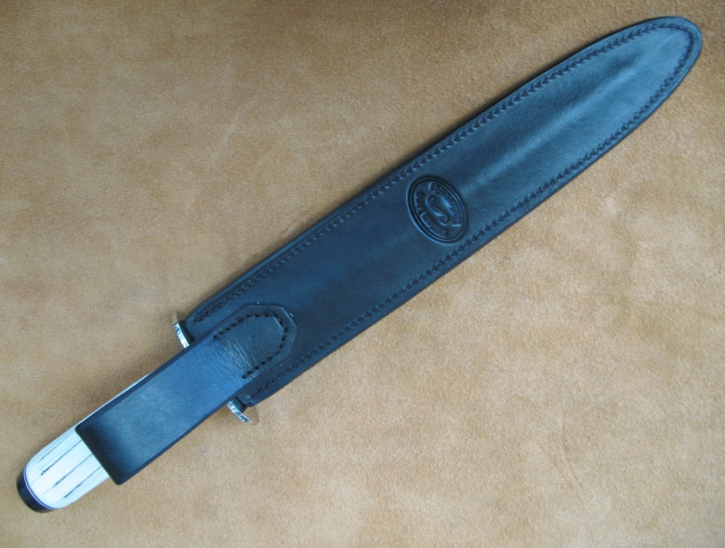 Fluted White Micarta Handle Long Dagger - Etsy