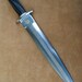 Long Dagger With Fluted Buffalo Horn Handle - Etsy