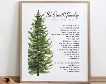 Wedding Tree Poem - Etsy