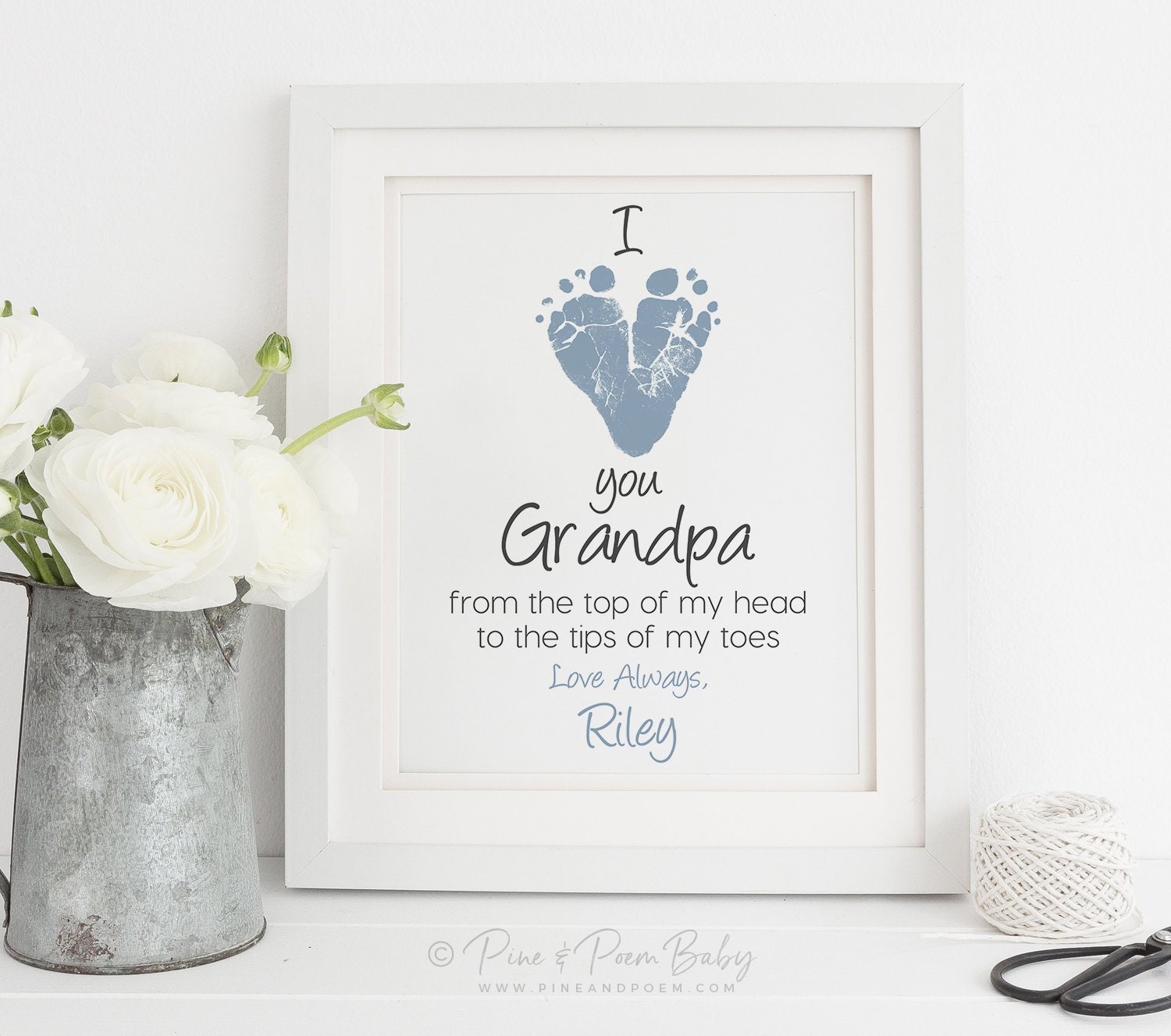 Gift for Grandpa Personalized Father's Day for | Etsy