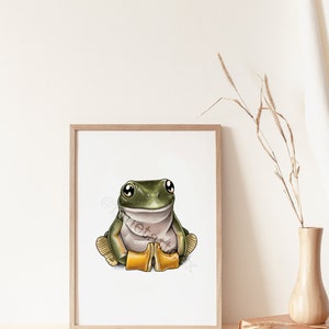 Rainy Day Frogs A3 Prints - Etsy