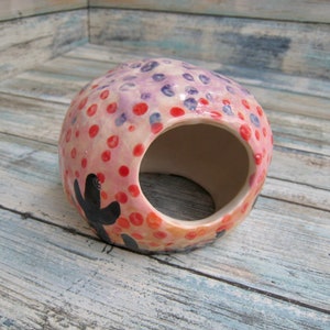 Reptile Hide Ceramic 6'' - MADE TO ORDER - Toad House - Aquarium ...