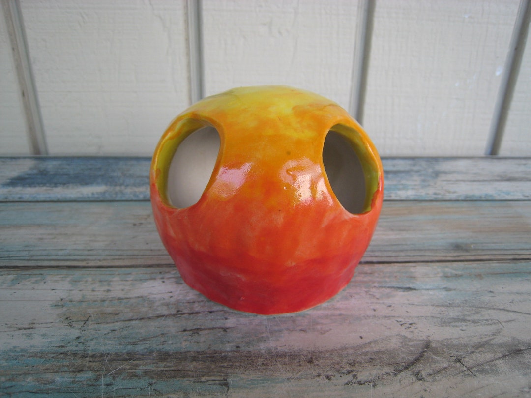 Tye Dye Betta Fish Cave - MADE TO ORDER - Ceramic Tank Decorations ...