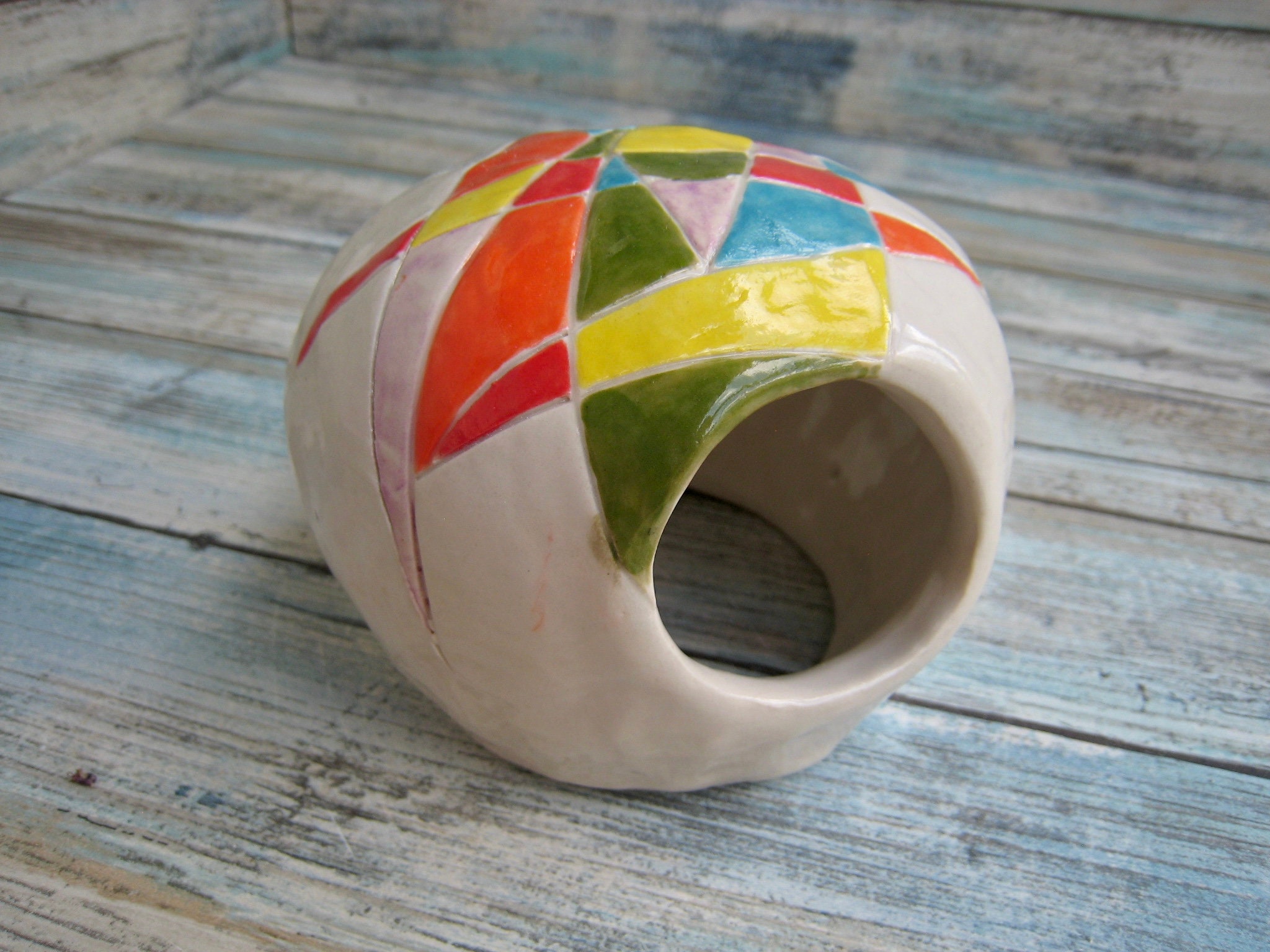 Reptile Hide Ceramic 6'' MADE TO ORDER Toad House | Etsy