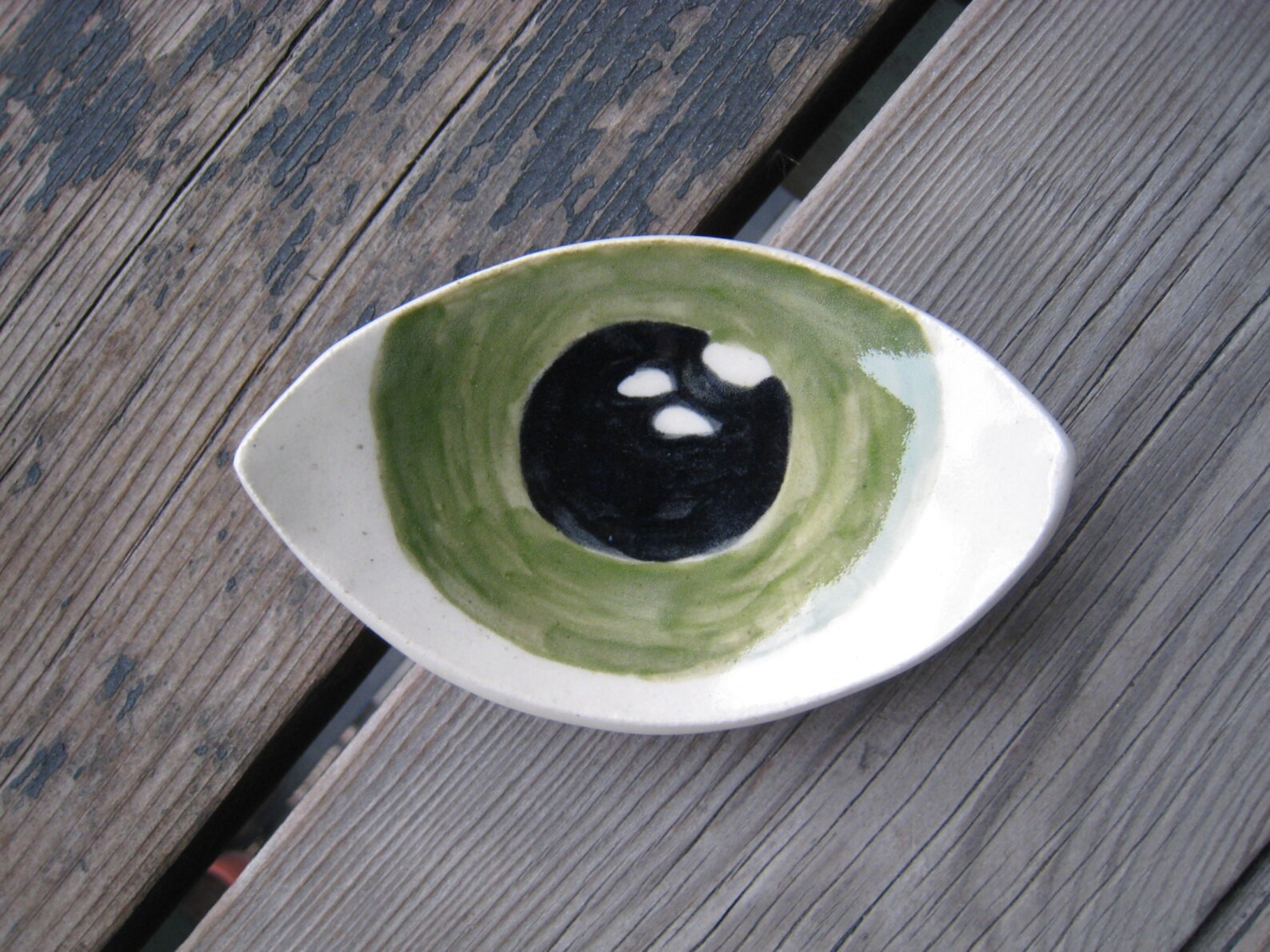 Ceramic Eye Dish MADE TO ORDER Surrealist Decor Ceramics | Etsy