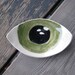 Ceramic Eye Dish MADE TO ORDER - Surrealist Decor - Ceramics and ...