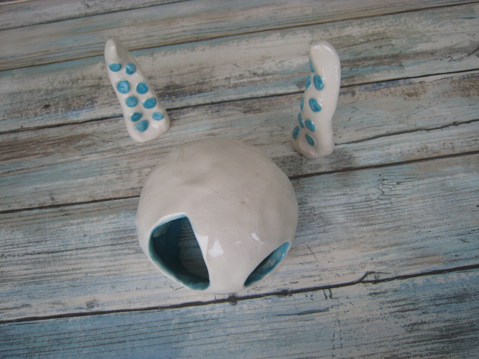 Tiny Sea Monster Sculpture - MADE TO ORDER - Fish Tank Decorations ...