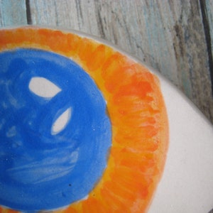 Psychedelic Home Decor Ceramic Handmade Dish Ceramics and Pottery Evil ...