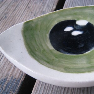 Ceramic Eye Dish MADE TO ORDER - Surrealist Decor - Ceramics and ...