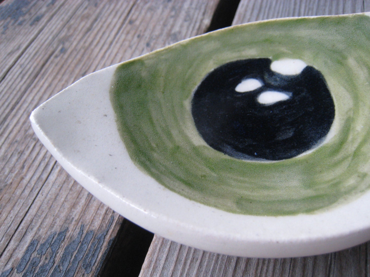 Ceramic Eye Dish MADE TO ORDER Surrealist Decor Ceramics | Etsy