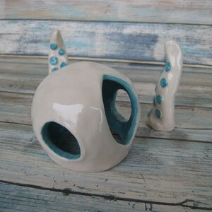 Tiny Sea Monster Sculpture - MADE TO ORDER - Fish Tank Decorations ...