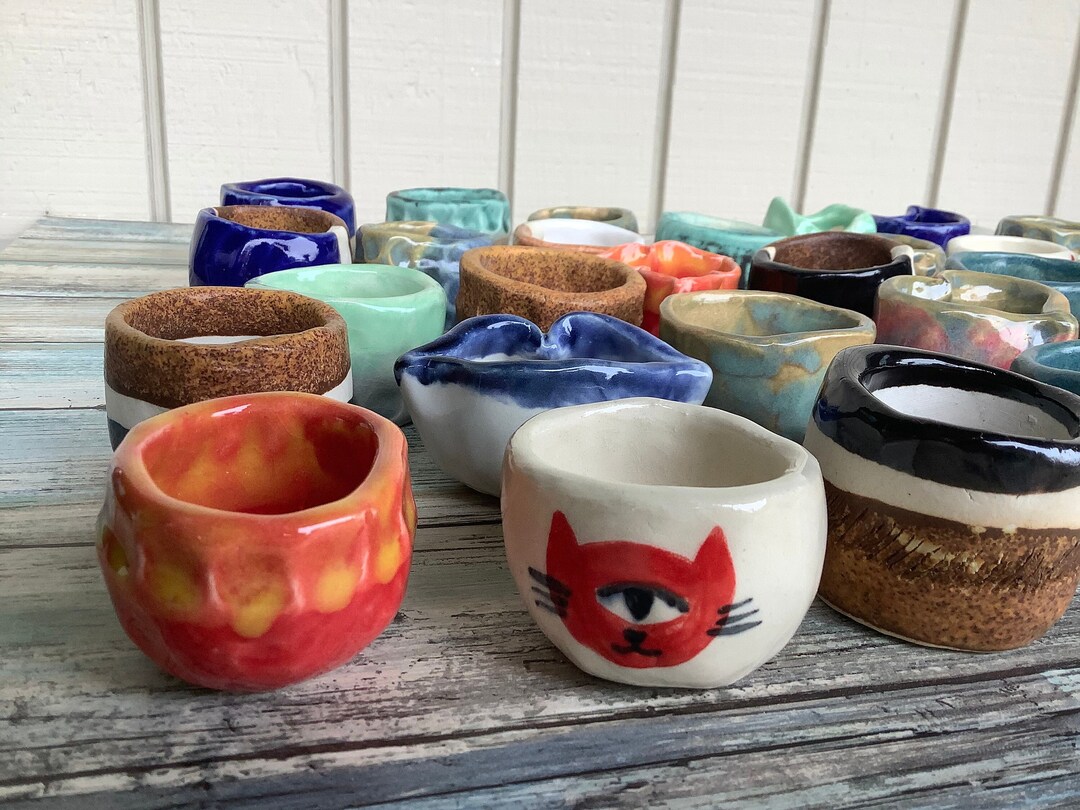 Small Pottery Planter - MYSTERY BOX One (1) Single Mini Pot - Succulent ...