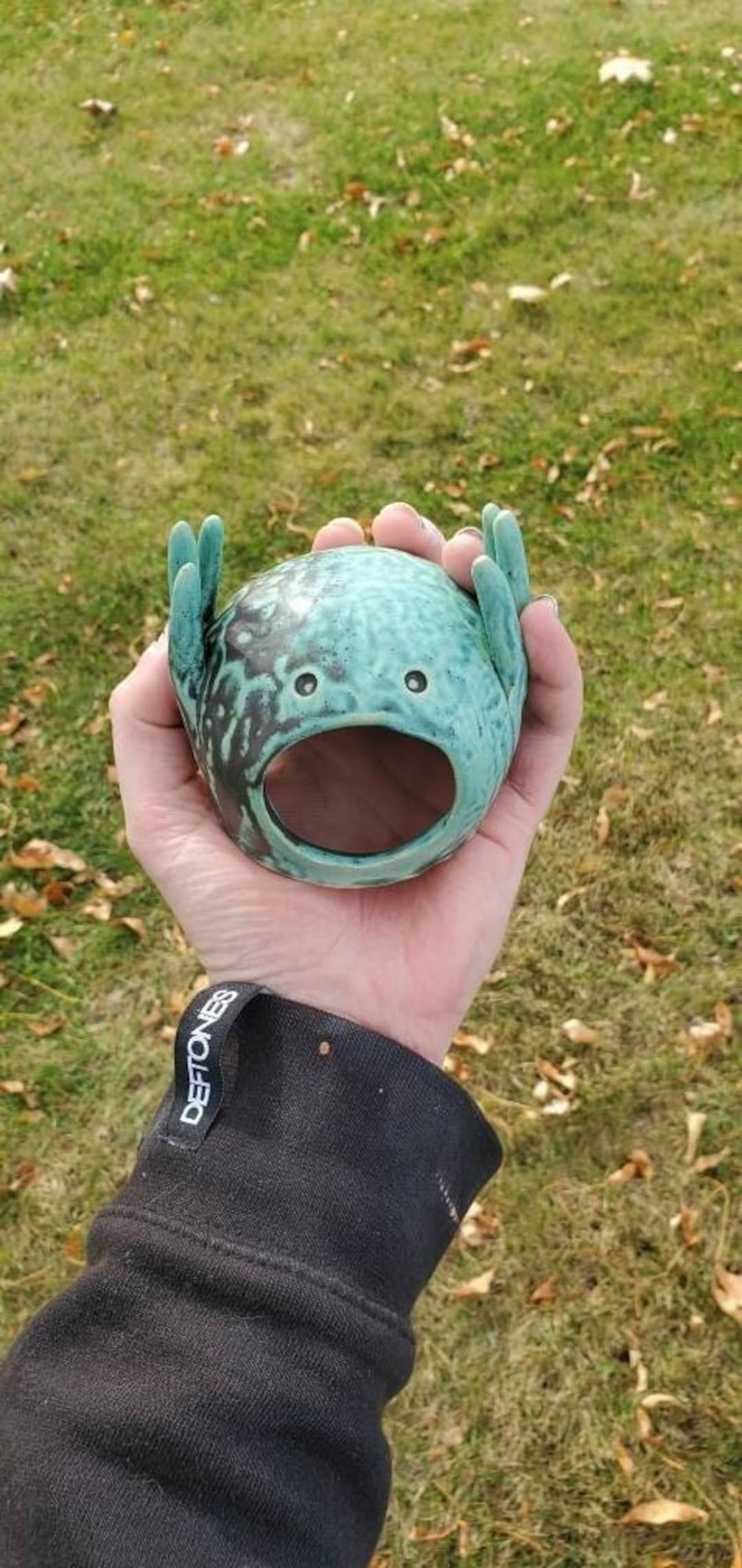 Baby Axolotl Sculpture 3 Inch - Made to Order - Ceramic Aquarium Decor ...