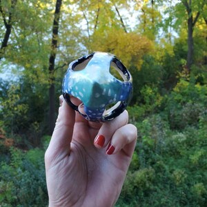 Galaxy Fish Cave MADE TO ORDER - Ceramic Fish House - Cute Aquarium ...