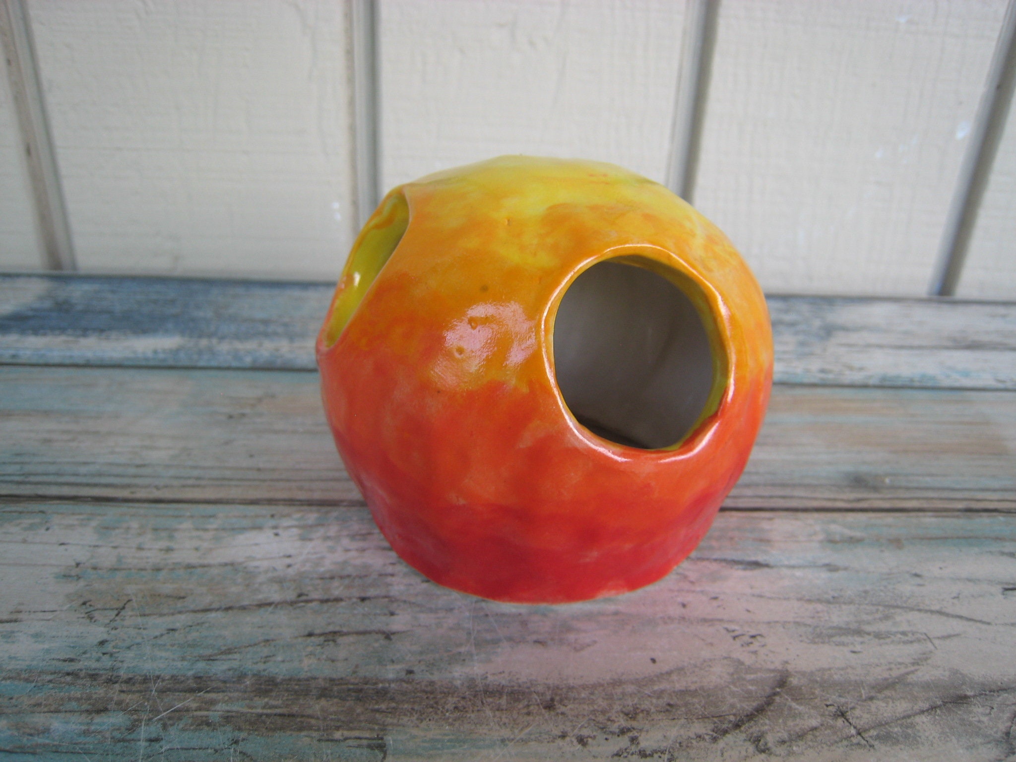 Tye Dye Betta Fish Cave - MADE TO ORDER - Ceramic Tank Decorations ...