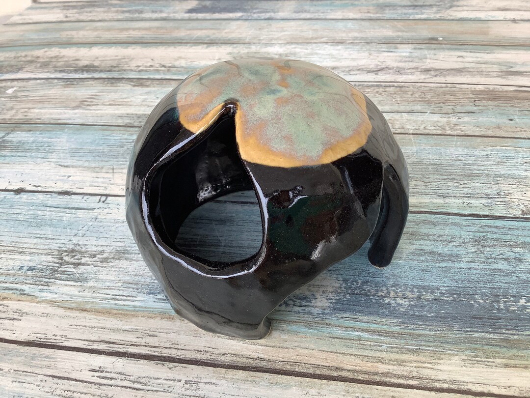 Reptile Hideout Axolotl Cave Small Ceramic Aquarium - Etsy