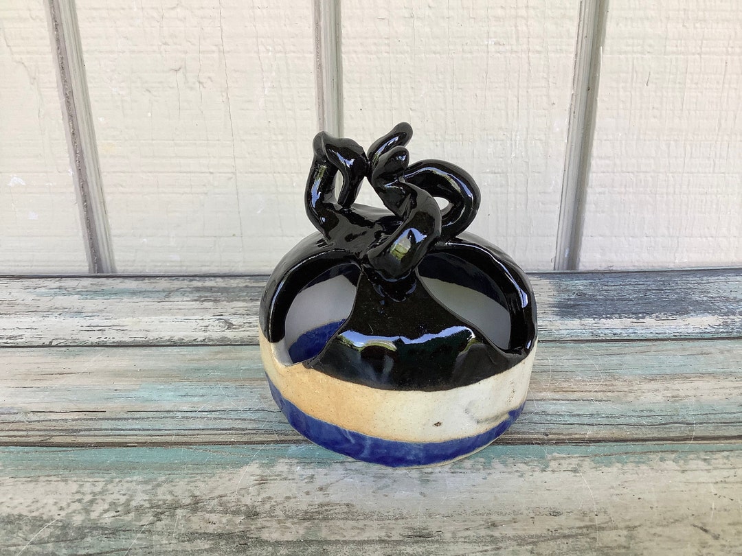 Gothic Tank Decor - Small Fish Cave - Aquarium Accessories - Black ...