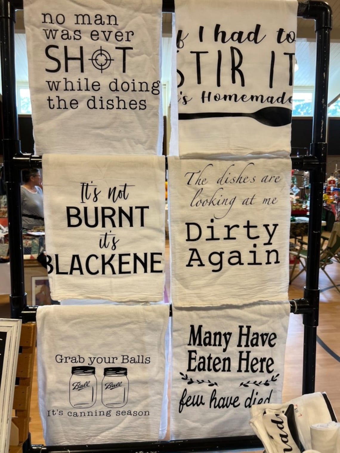 Funny Dish Towels, Kitchen Towels, Sayings, Housewarming Present ...