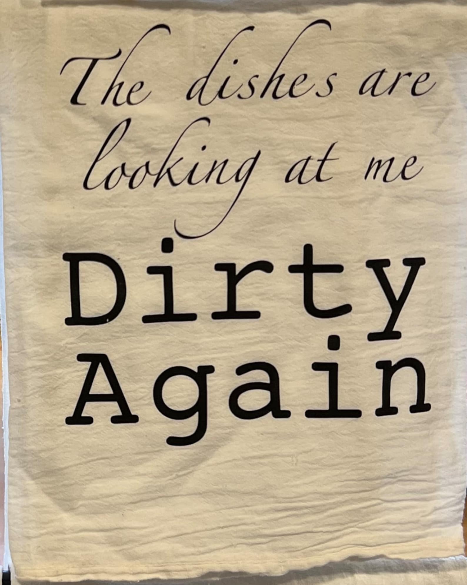 Funny Dish Towels, Kitchen Towels, Sayings, Housewarming Present ...