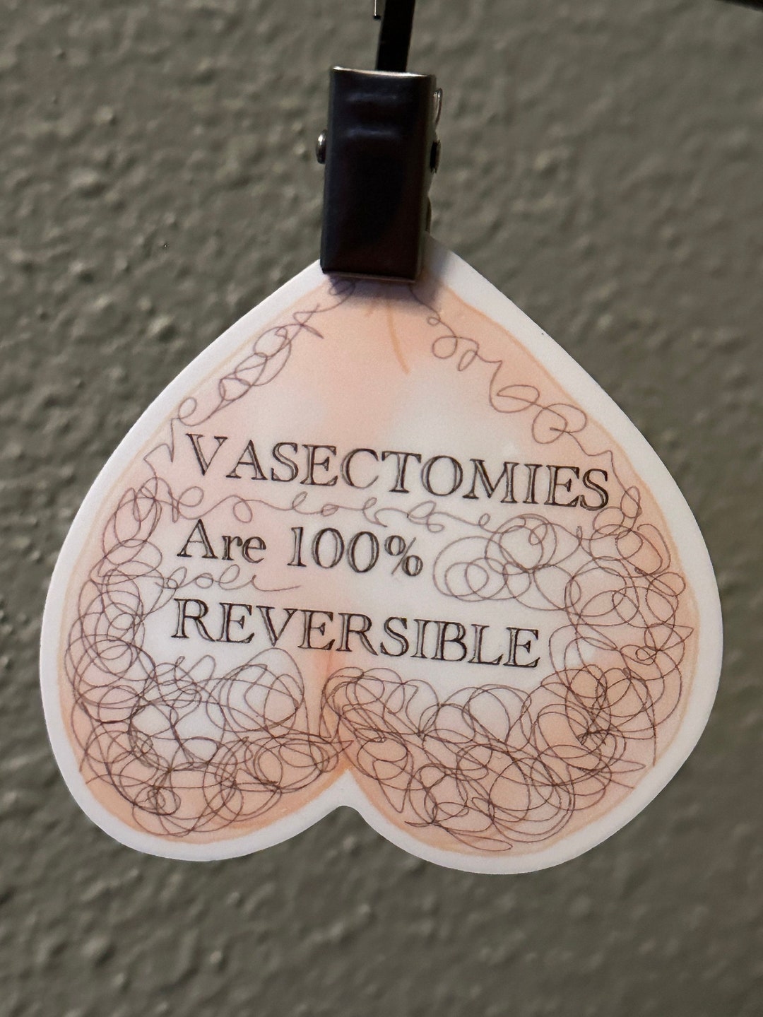 Vasectomies Are Reversible Sticker - Etsy