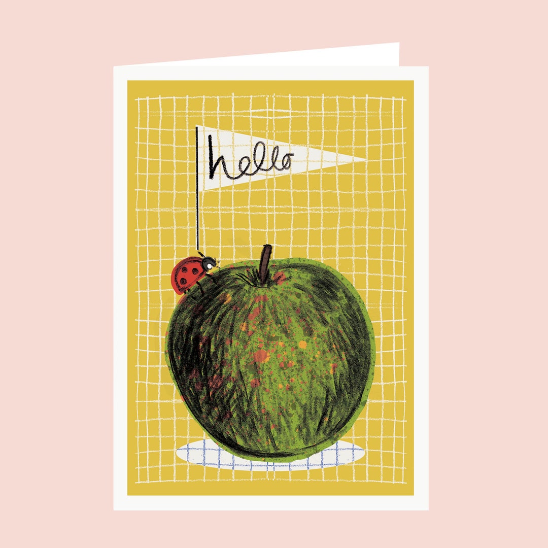 Hello Ladybird Card / Versatile Greetings Card - Etsy