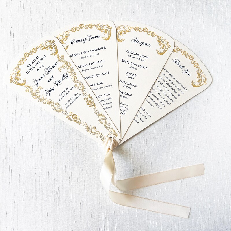 Wedding Program - Etsy