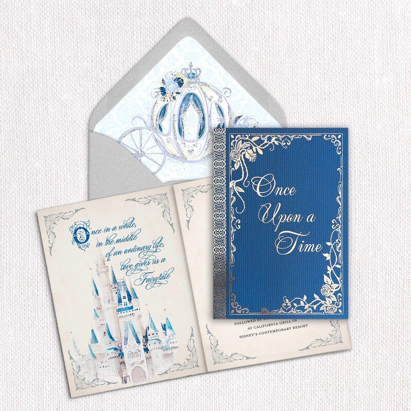 Cinderella Wedding Invitations - Etsy