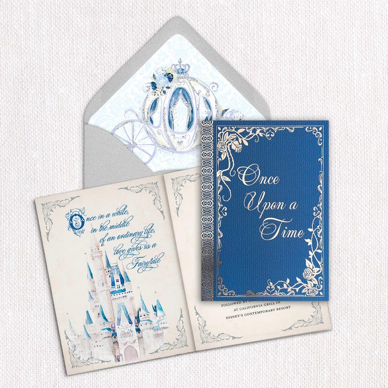 Cinderella Wedding Invitations - Etsy
